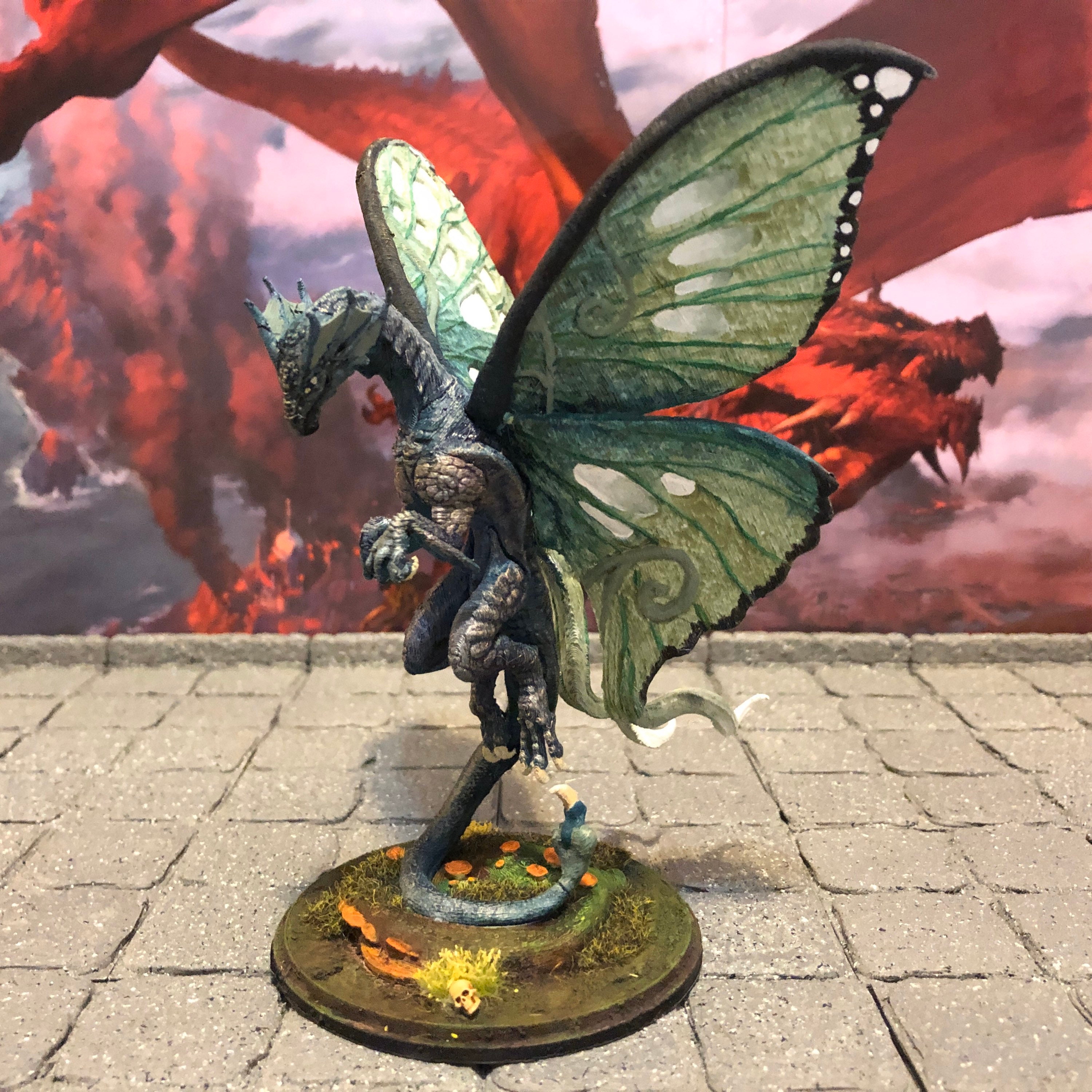 Faerie Dragon for DND or Pathfinder 3D Printed D&D Miniature - Etsy