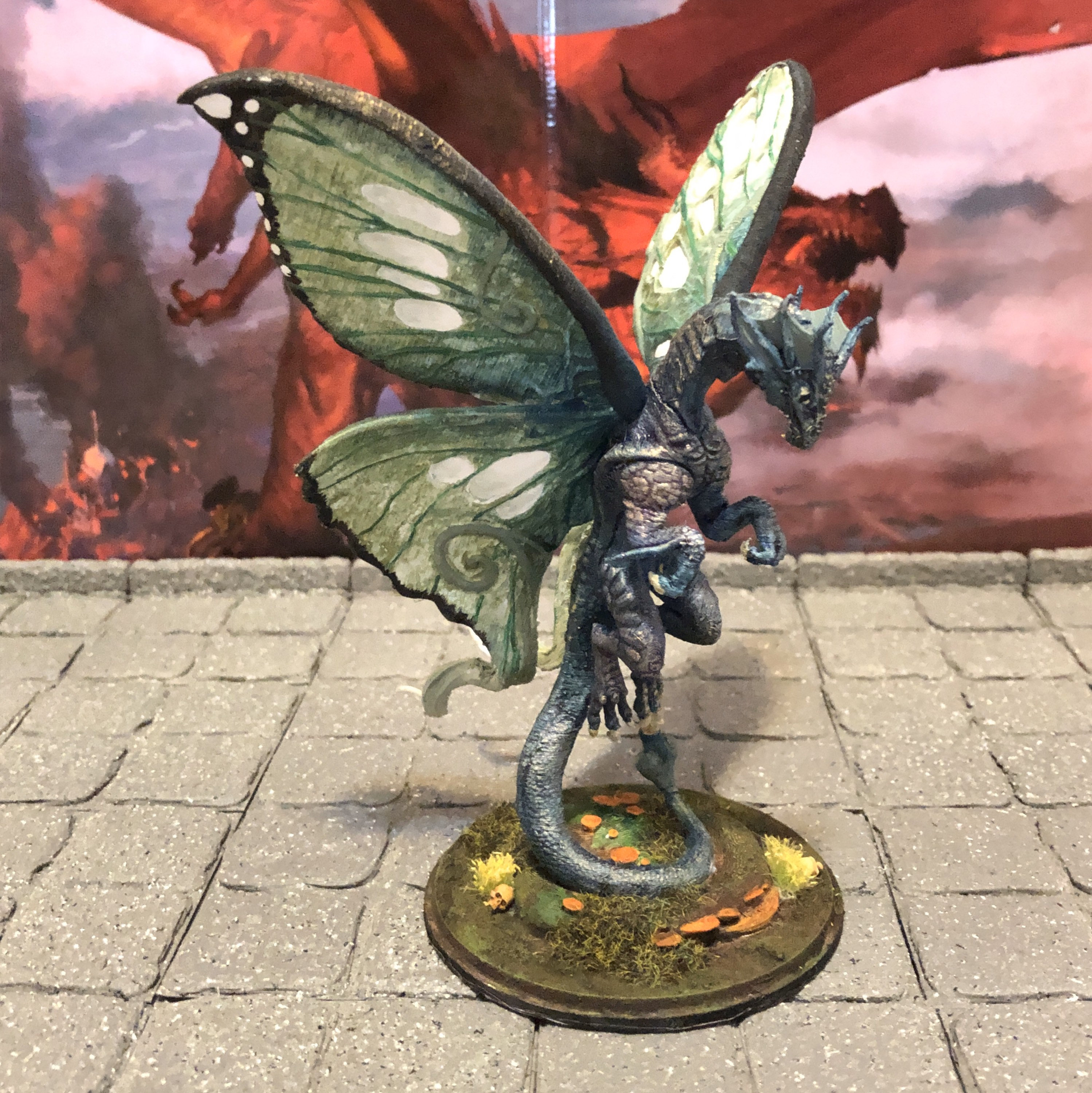 Faerie Dragon For Dnd Or Pathfinder 3d Printed Dandd Miniature Etsy