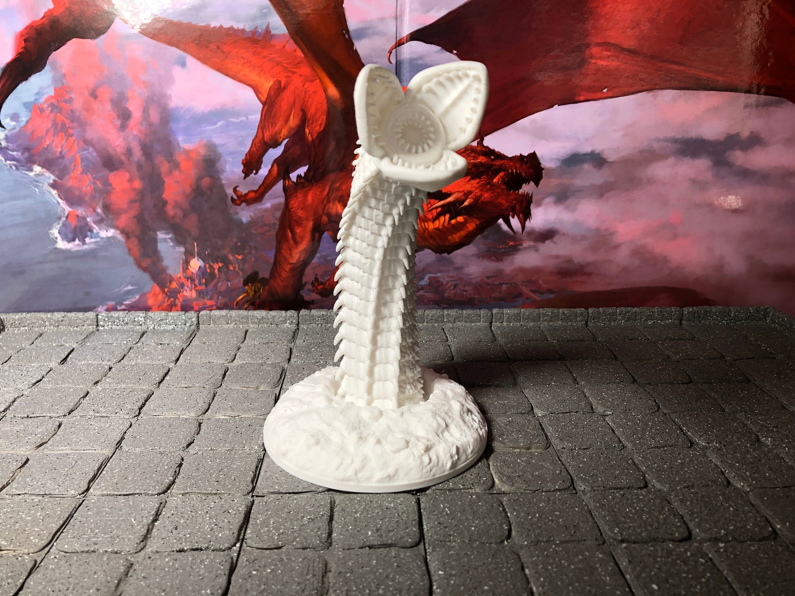 Giant Purple Worm Substitution DND Miniature Giant Worm 3D Printed Not ...