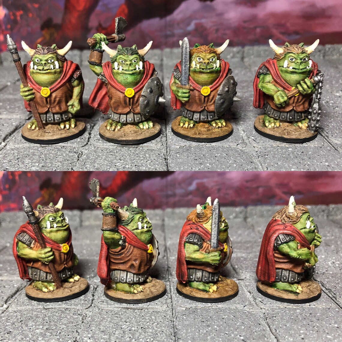 Goblin Gang Miniature Fighting Pack of 15 3D Printed not - Etsy