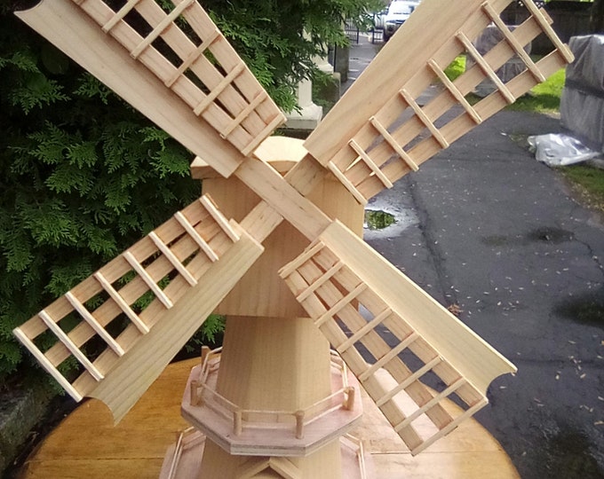 Wooden Windmill - Etsy