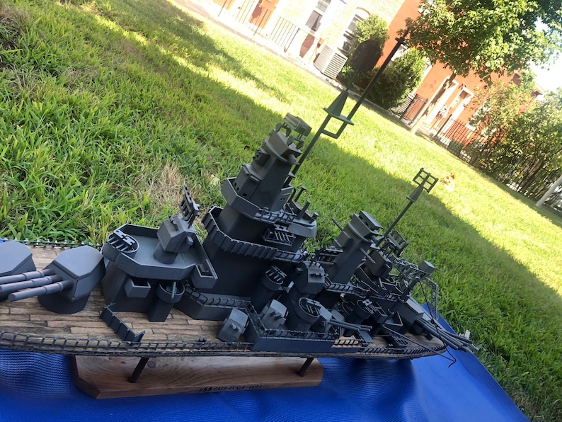 USS California (BB-44) Battleship Model - Etsy