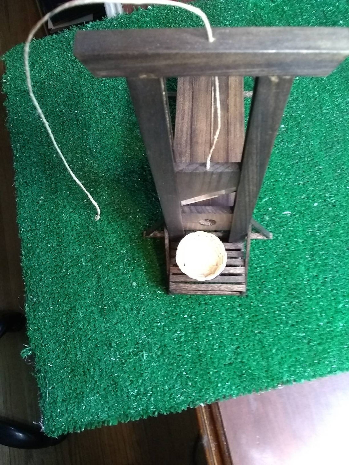 Mini Guillotine w/working slide and removable basket | Etsy