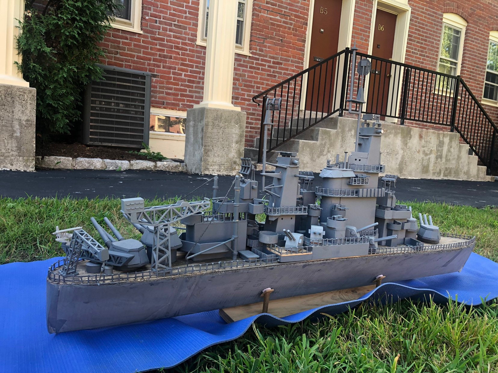 USS California (BB-44) Battleship Model - Etsy