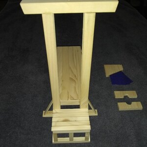 Mini Guillotine W/working Slide and Removable Basket. 100% Solid White ...