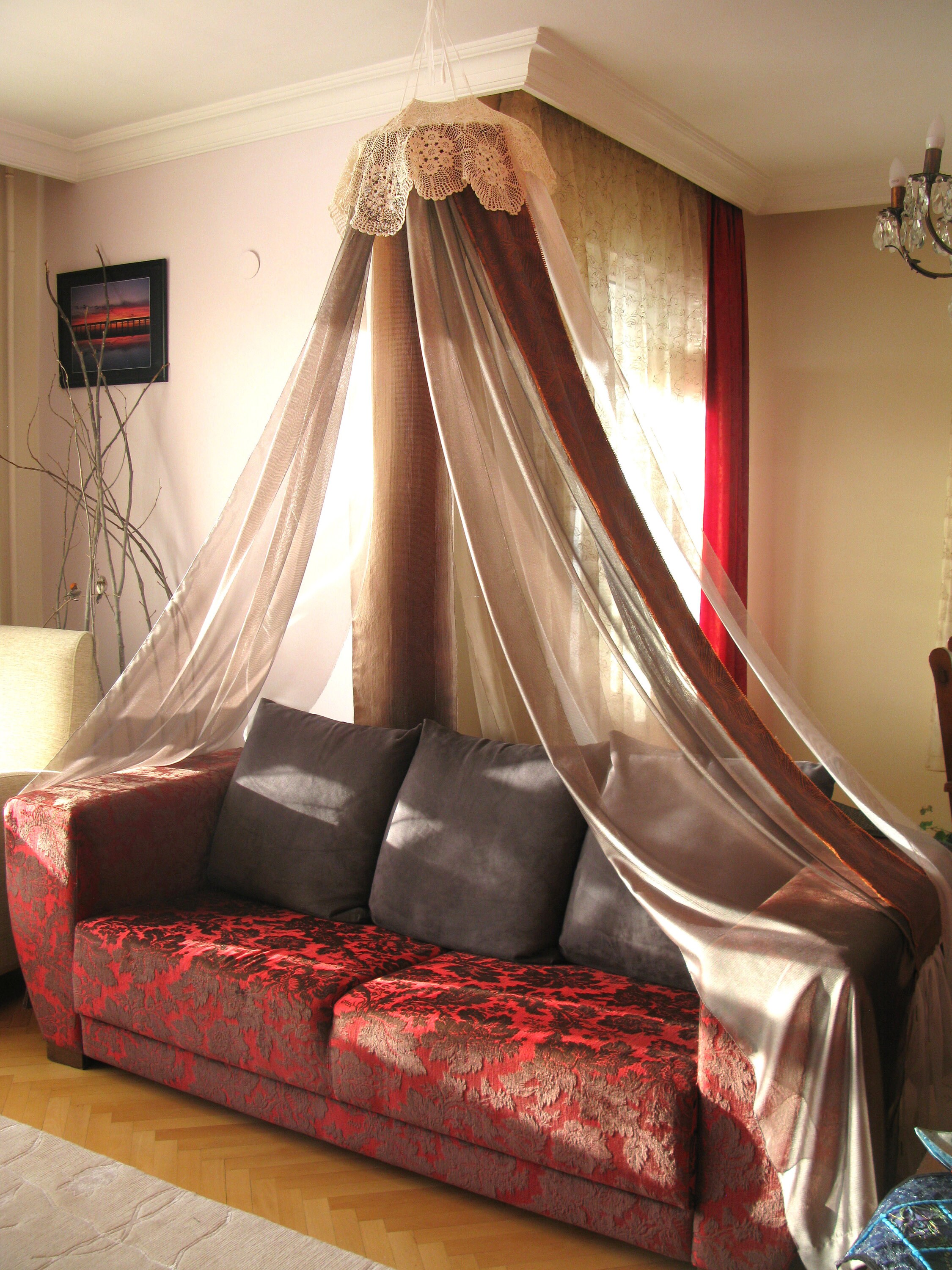 Boho Dreamcatcher/ Living Room Decor/bedroom Decor / Armchair Canopy ...