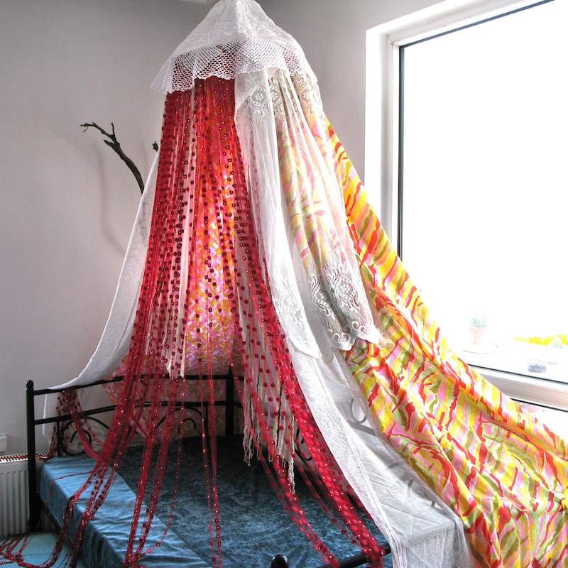 Gypsy Bed Canopy - Etsy