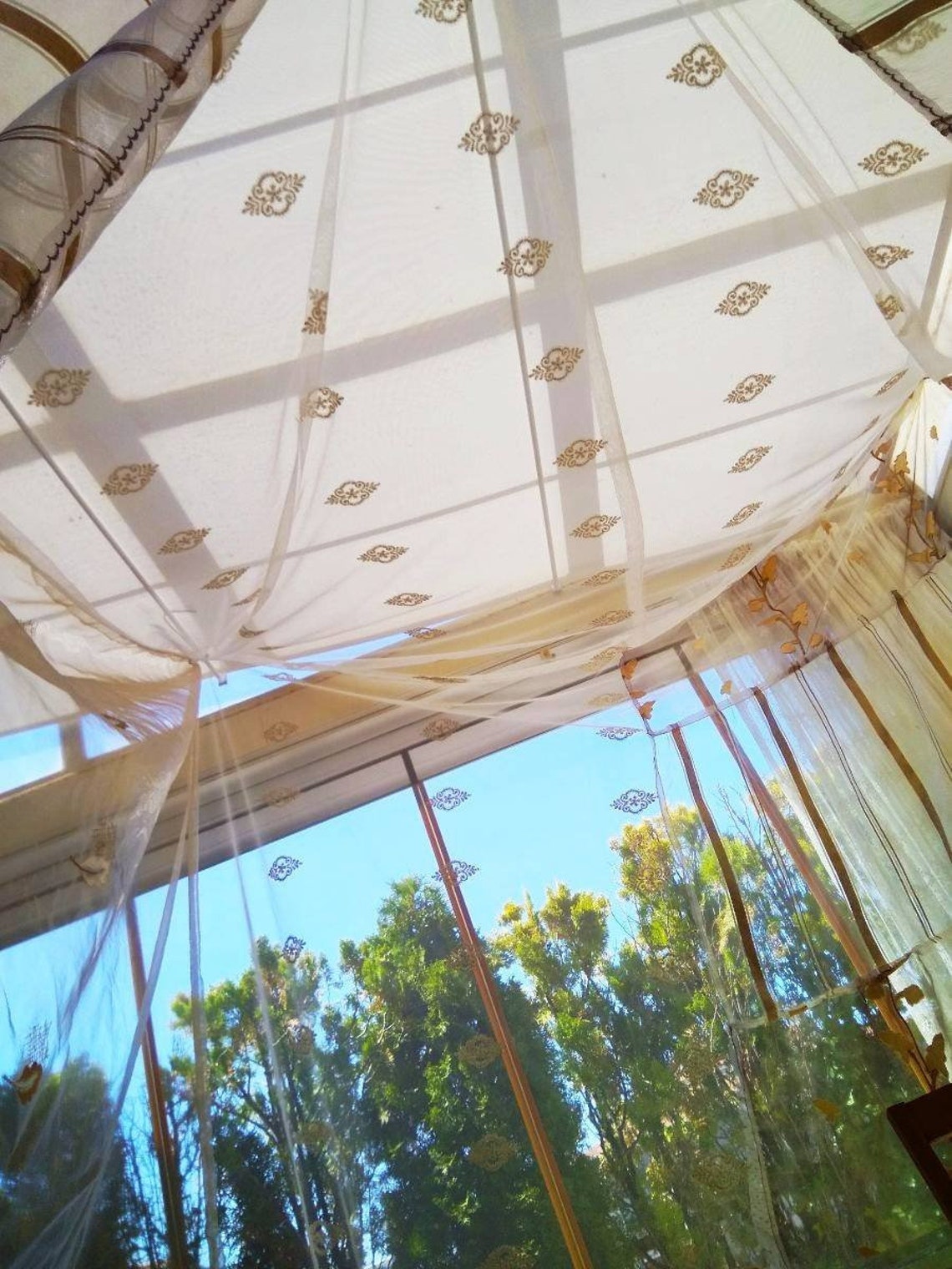 WEDDING Canopy/wedding Photo Backdrop/bed Canopy/collage Unique Canopy ...