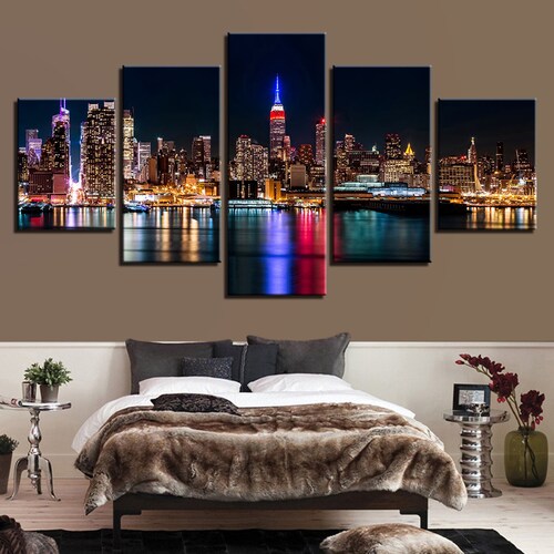 5 Panels Canva Art Multi Panels Canvas Print Wall Decor 5 - Etsy