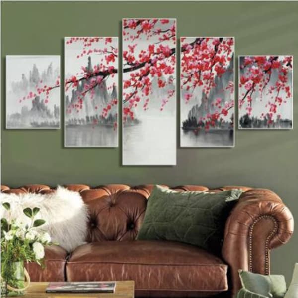 5 Piece Wall Art - Etsy