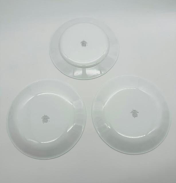 Set of 3 Corelle Collectible Plate Bundle Plateware Made in USA Retro ...