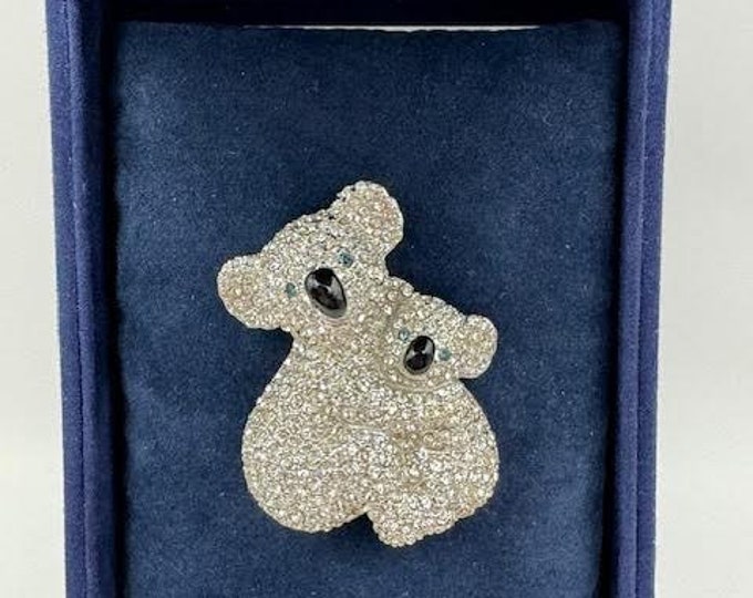 Limited Edition Vintage Koala Brooch by Carolee - Mom and Baby - 1997 ...