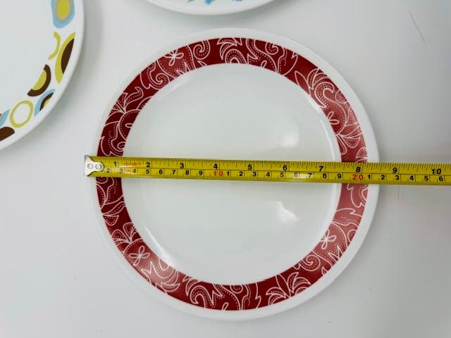 Set of 3 Corelle Collectible Plate Bundle Plateware Made in USA Retro ...