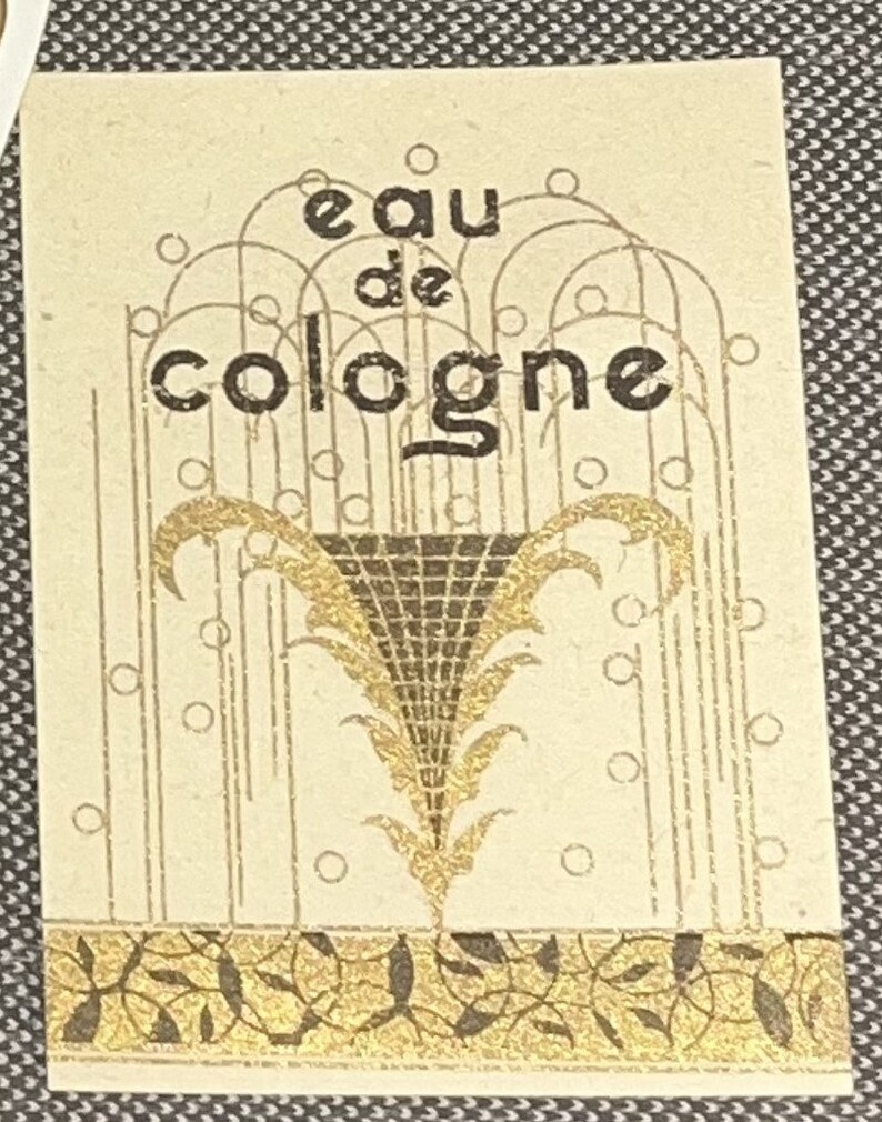 Antique French Perfume Bottle Labels - Etsy