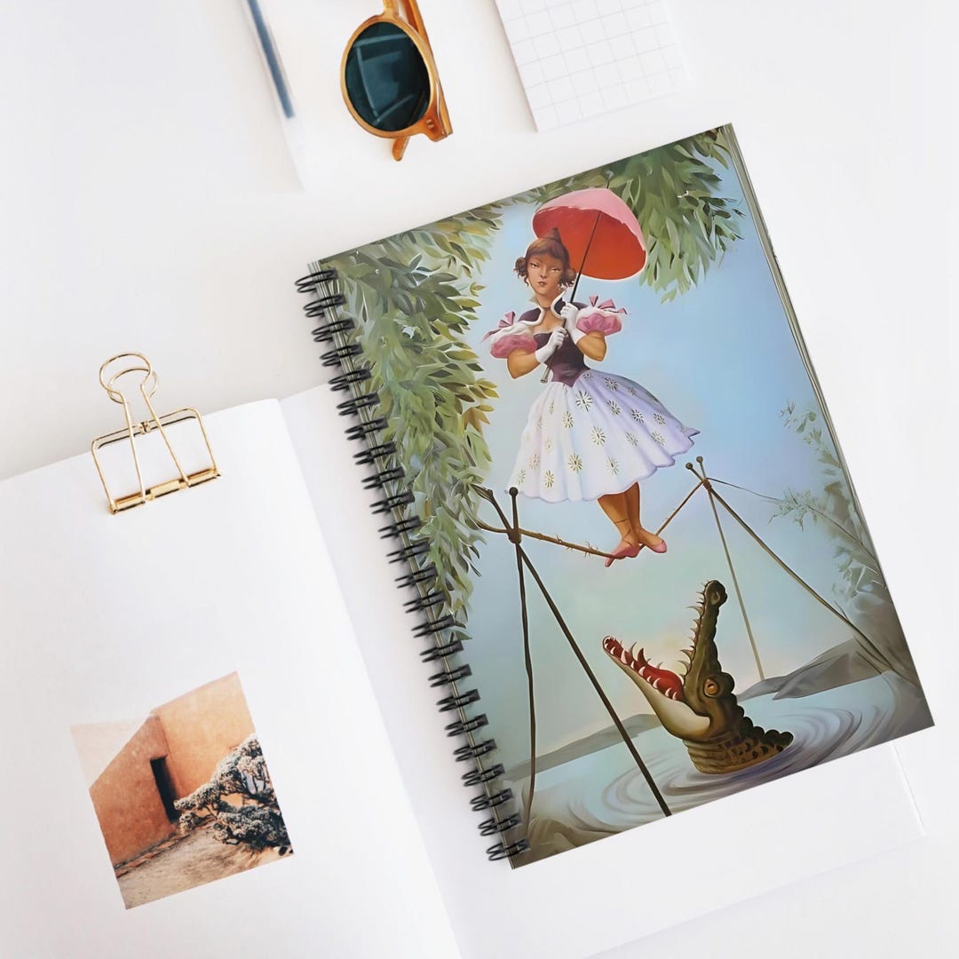 Haunted Mansion Spiral Notebook: Sally Slater Tightrope Walker - Etsy