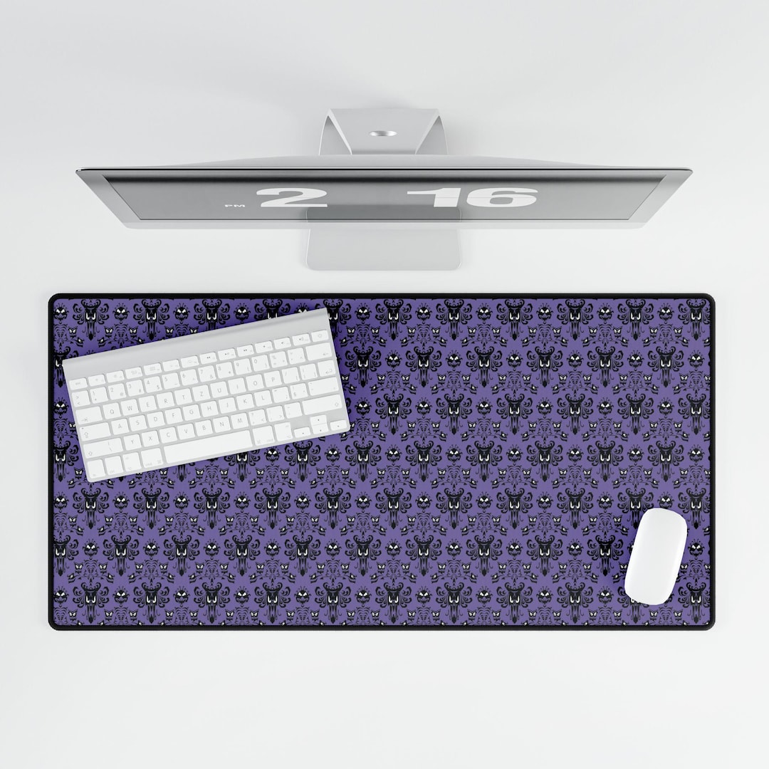 Haunted Mansion Desk Mat: Disneyland and Disney World Wallpaper Mouse ...