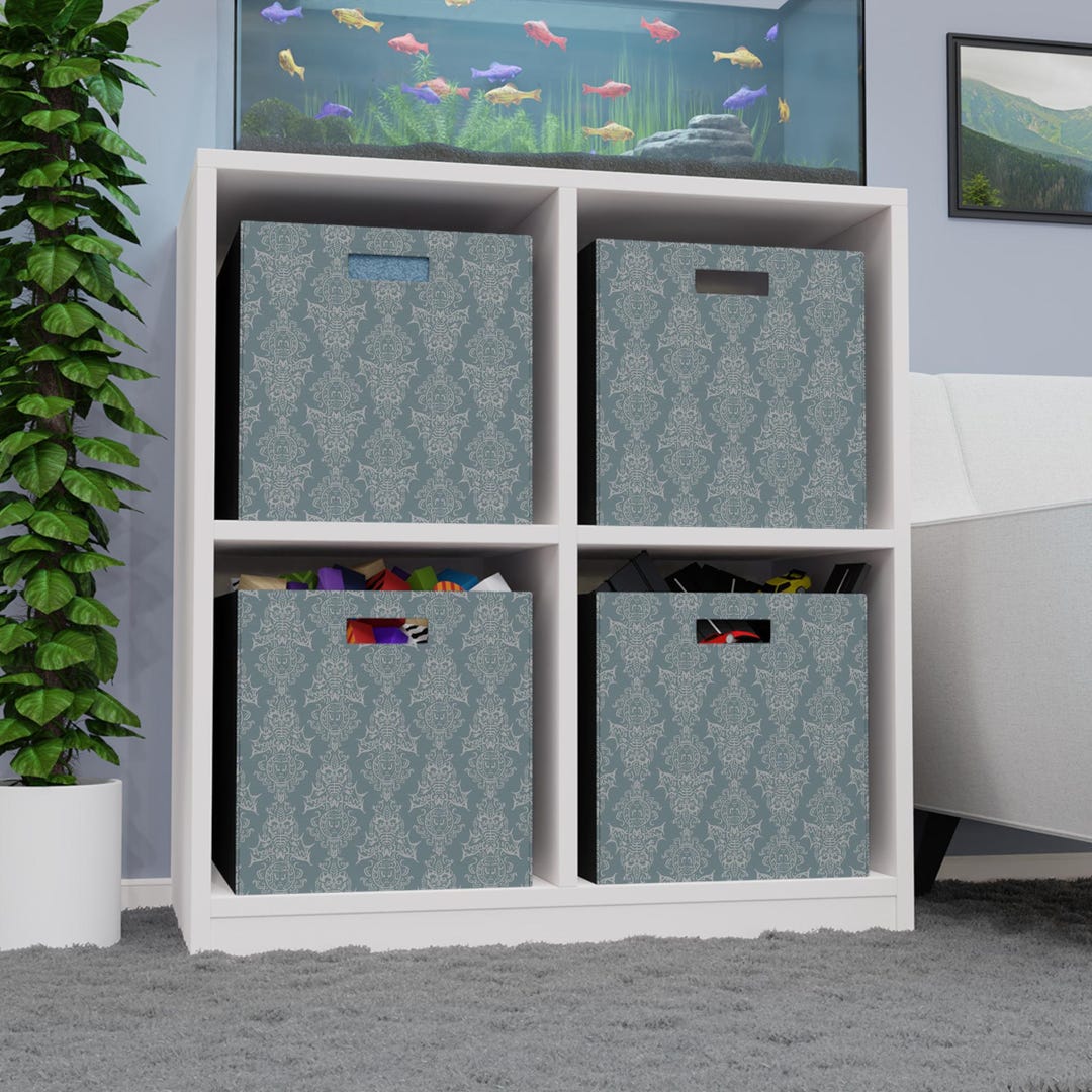 Storage Box Haunted Mansion Wallpaper Organizer, Decorative Felt ...