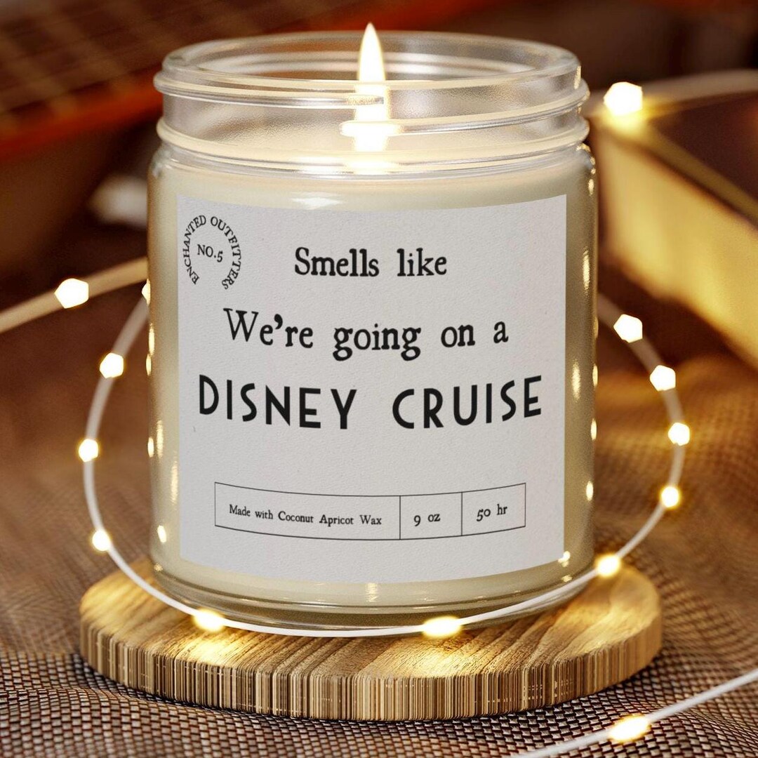 Disney Cruise Candle Surprise, Magical Aroma Home Decor, Coconut ...