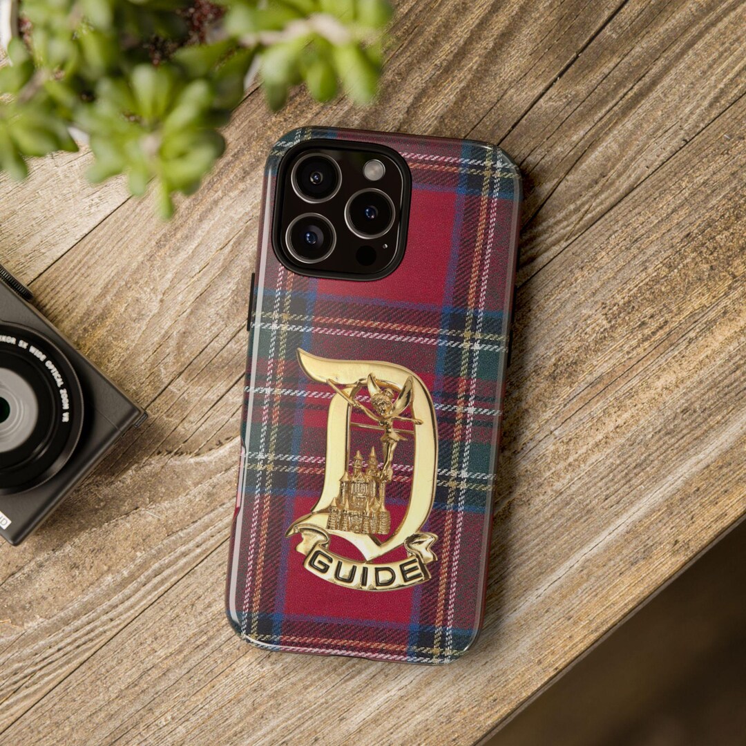 Disney Inspired Plaid VIP Tour Guide Phone Cases - Cute & Protective ...