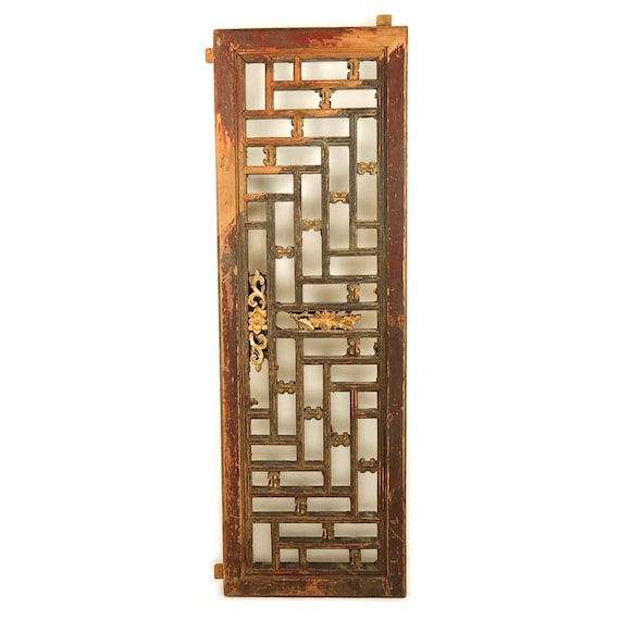 CHINESE ANTIQUE LATTICE Window | Etsy