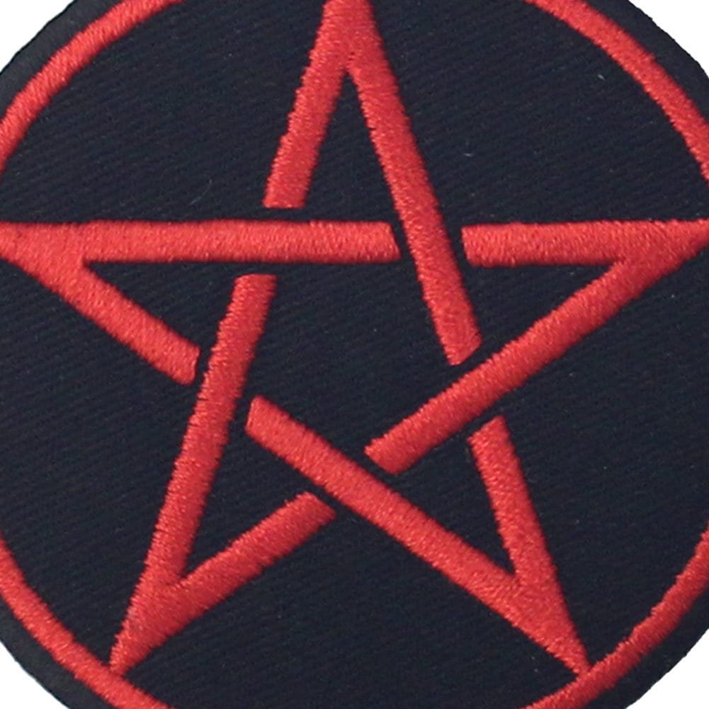 Satanic Magick/goth Pagan Symbols Pentagram/svart Crown - Etsy