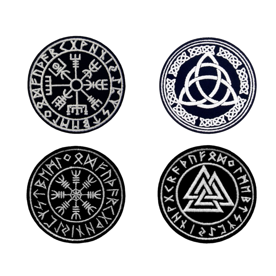 Glow in Dark Vegvisir Viking Compass Norse Rune Morale - Etsy