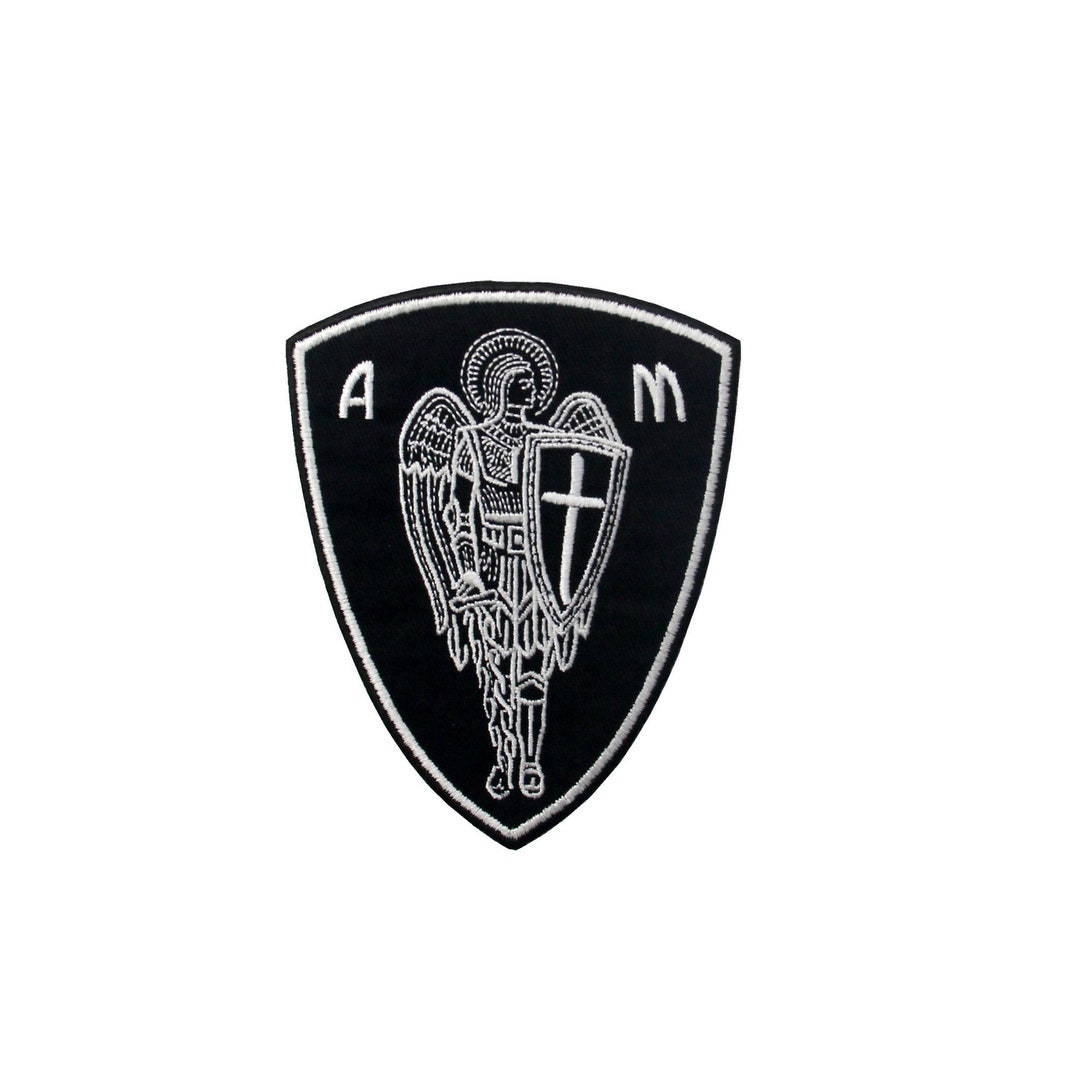 St Michael - Saint - Archangel - Angel - Christian - Faith - Iron ON ...