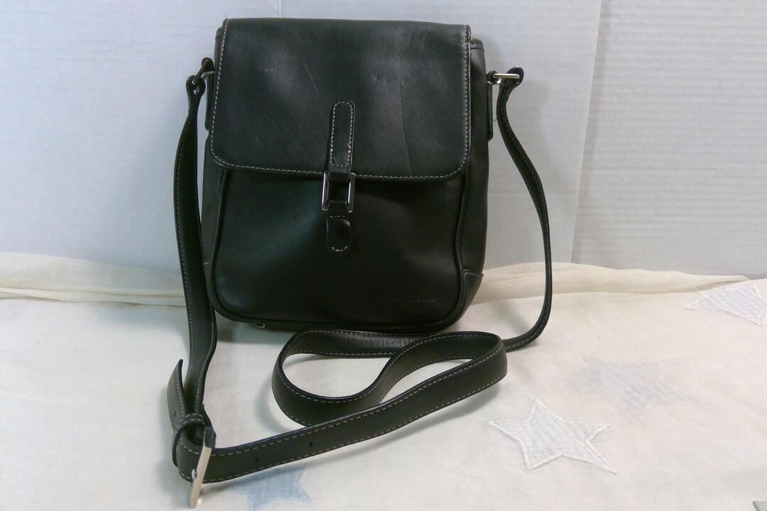 Wilson Leather Pelle Studio Black Shoulder Handbag - Etsy
