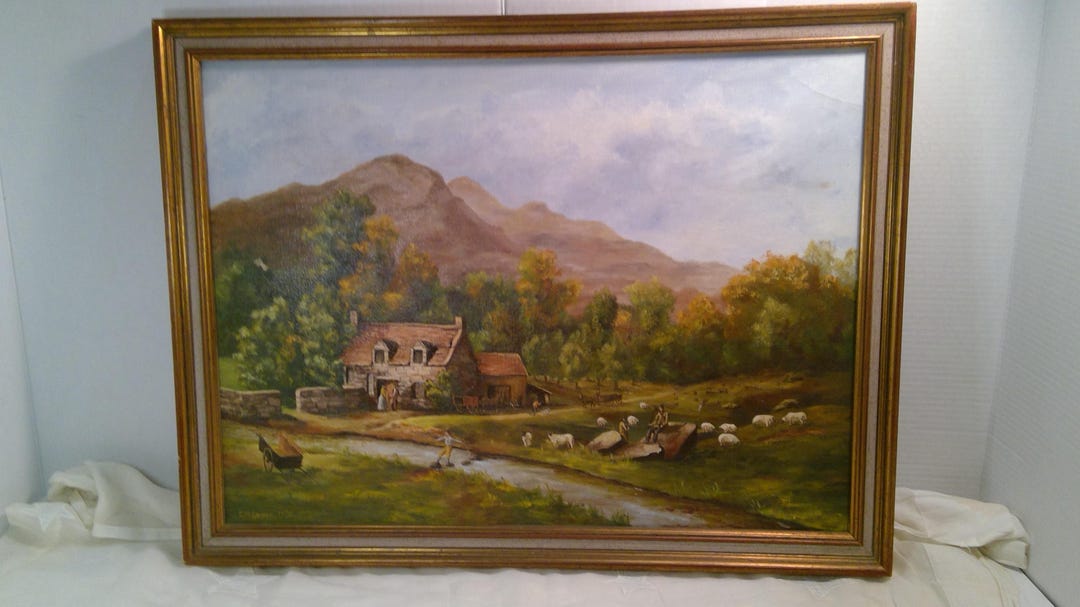 Christopher Martin Grimes Original Oil Painting - Etsy