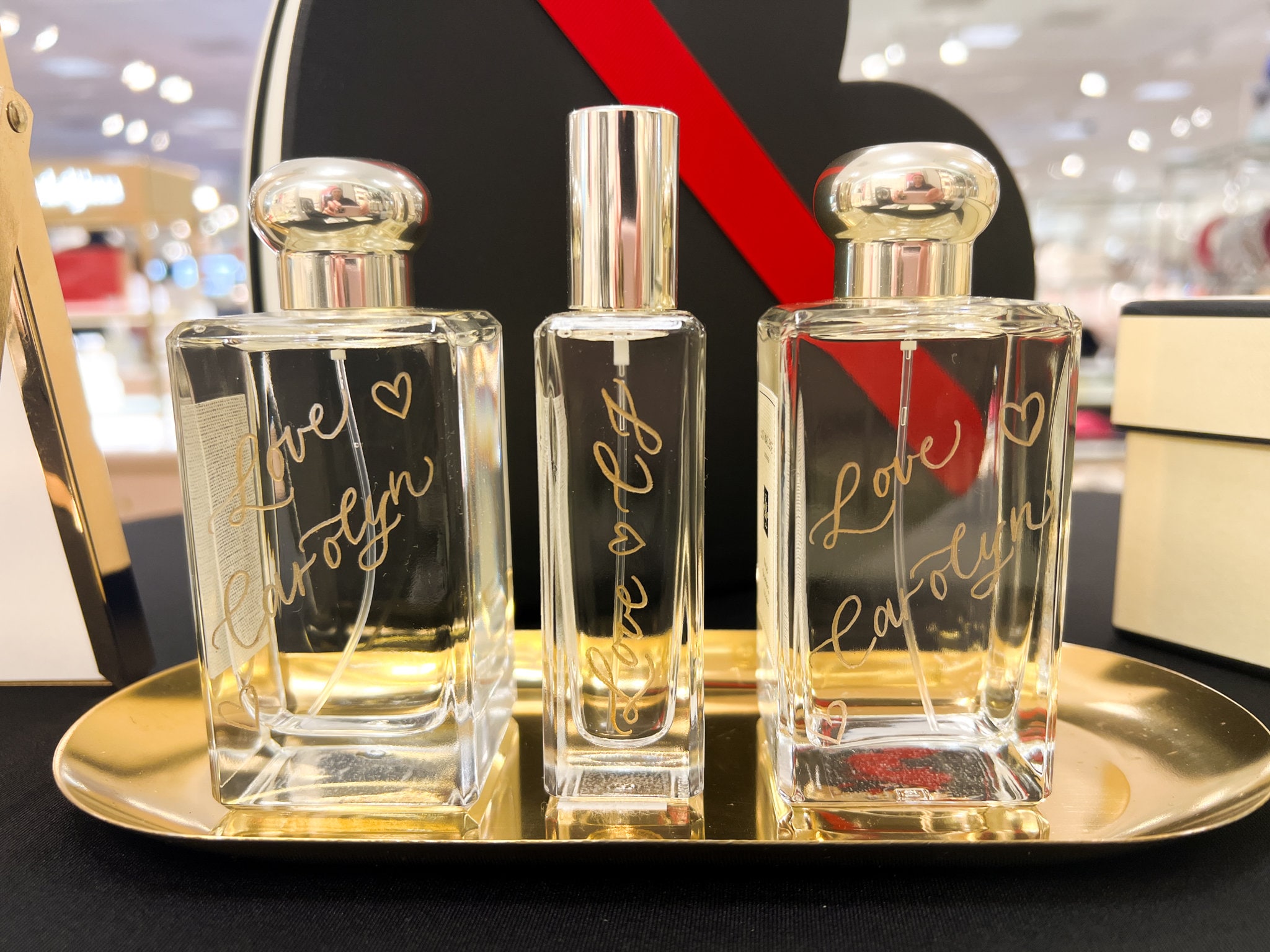 Engraved Perfume Bottle, Custom Engraved Fragrance, Perfume Engraving ...