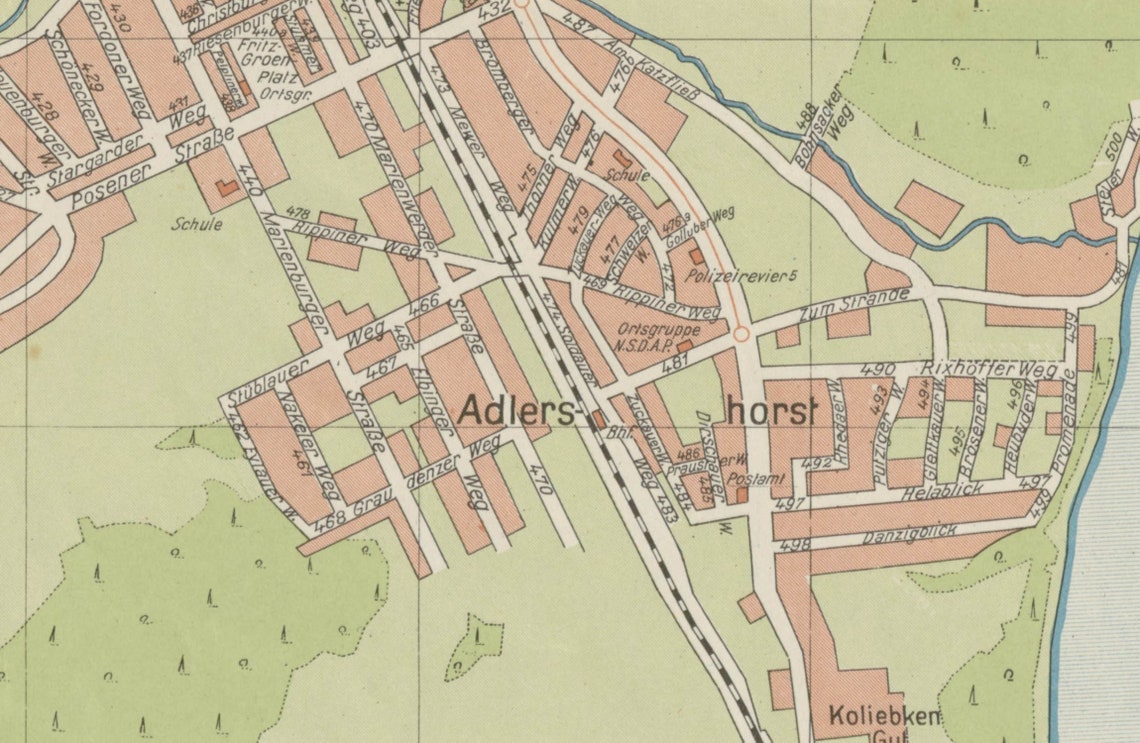 Gdynia Map, Gdynia City Plan, Gotenhafen Map, Map of Gdynia, Old Gdynia ...