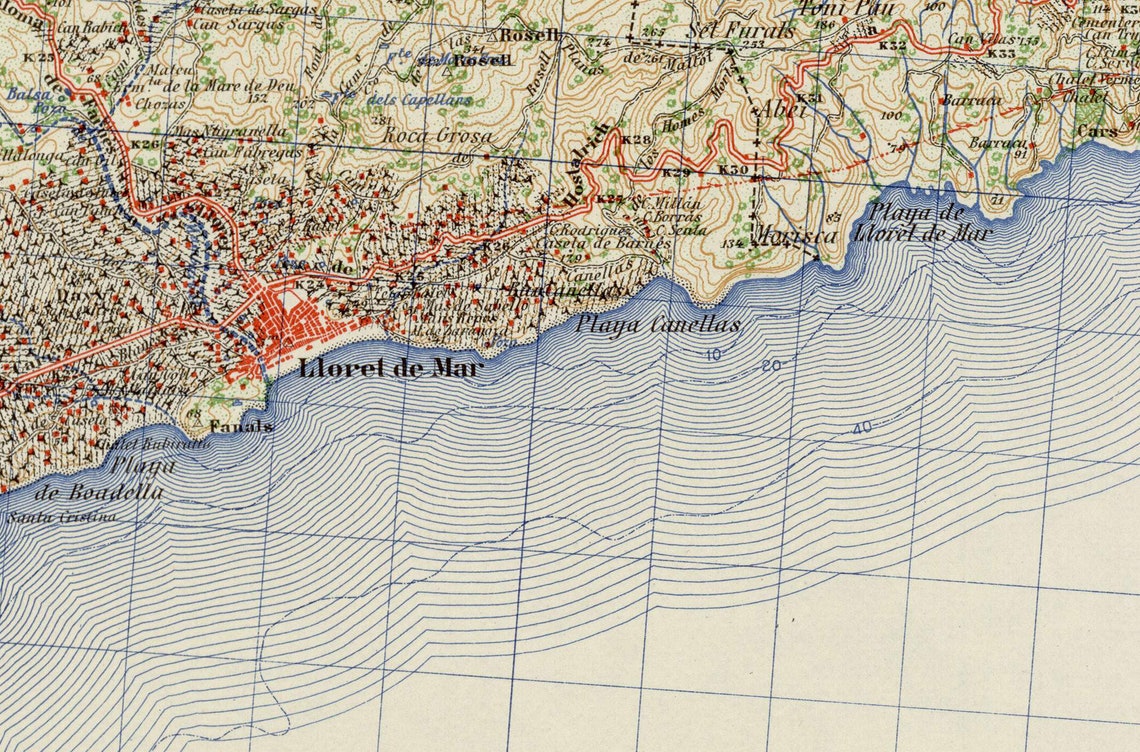 San Feliu De Guixols Map, Map of San Feliu De Guixols, San Feliu De ...
