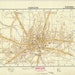 Tarnow Map, Tarnów Plan, Old Tarnow Map, Vintage Tarnow Map, Map of ...