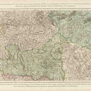 Map of Podolia, a Large Part of Volhynia, Map of Poland, Poland Map ...