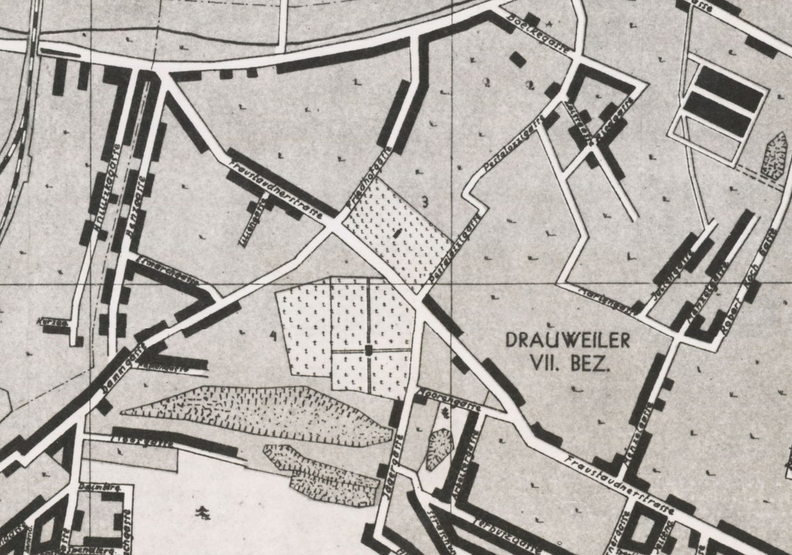 Marburg Map, Old Marburg Map, Retro Marburg Map, Vintage Marburg Map ...