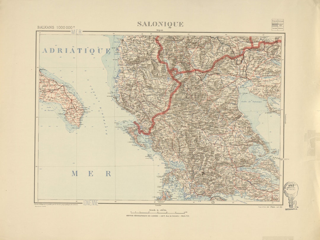 Thessaloniki Map, Map of Thessaloniki, Thessaloniki City, Salonique ...