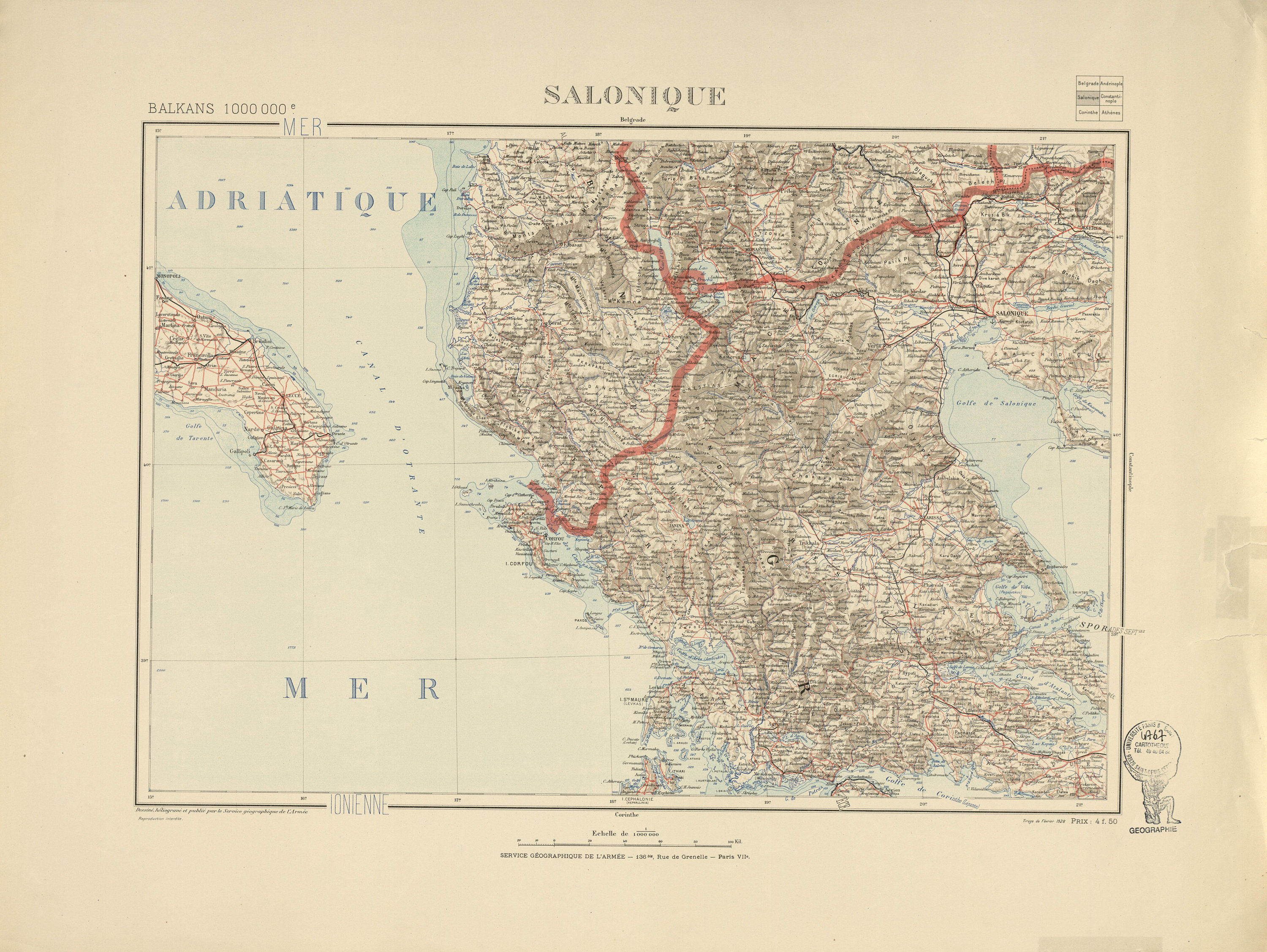 Thessaloniki Map, Map of Thessaloniki, Thessaloniki City, Salonique ...