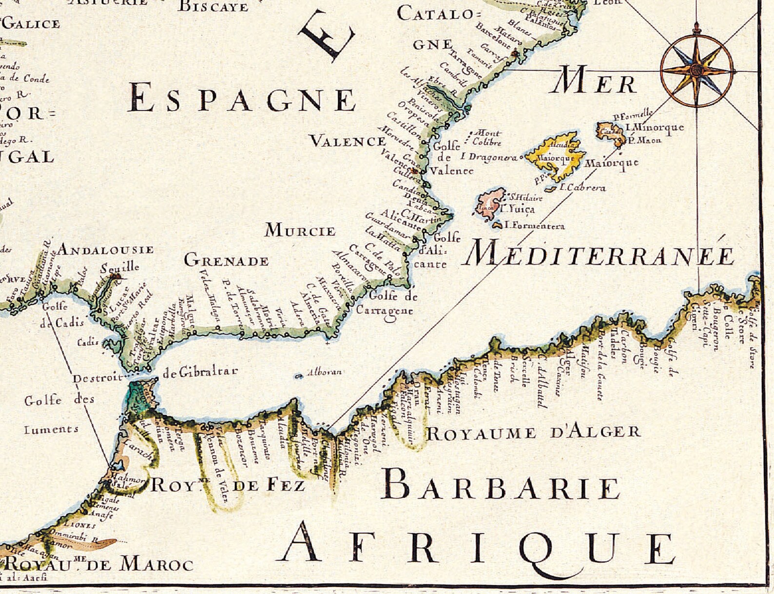 Old Map of Europe, Digital Map Print, Vintage Map, Vintage Map Print ...