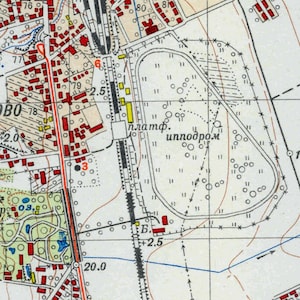 Sopot City, Sopot Map, Sopot Plan, Old Sopot Map, Retro Sopot Plan ...