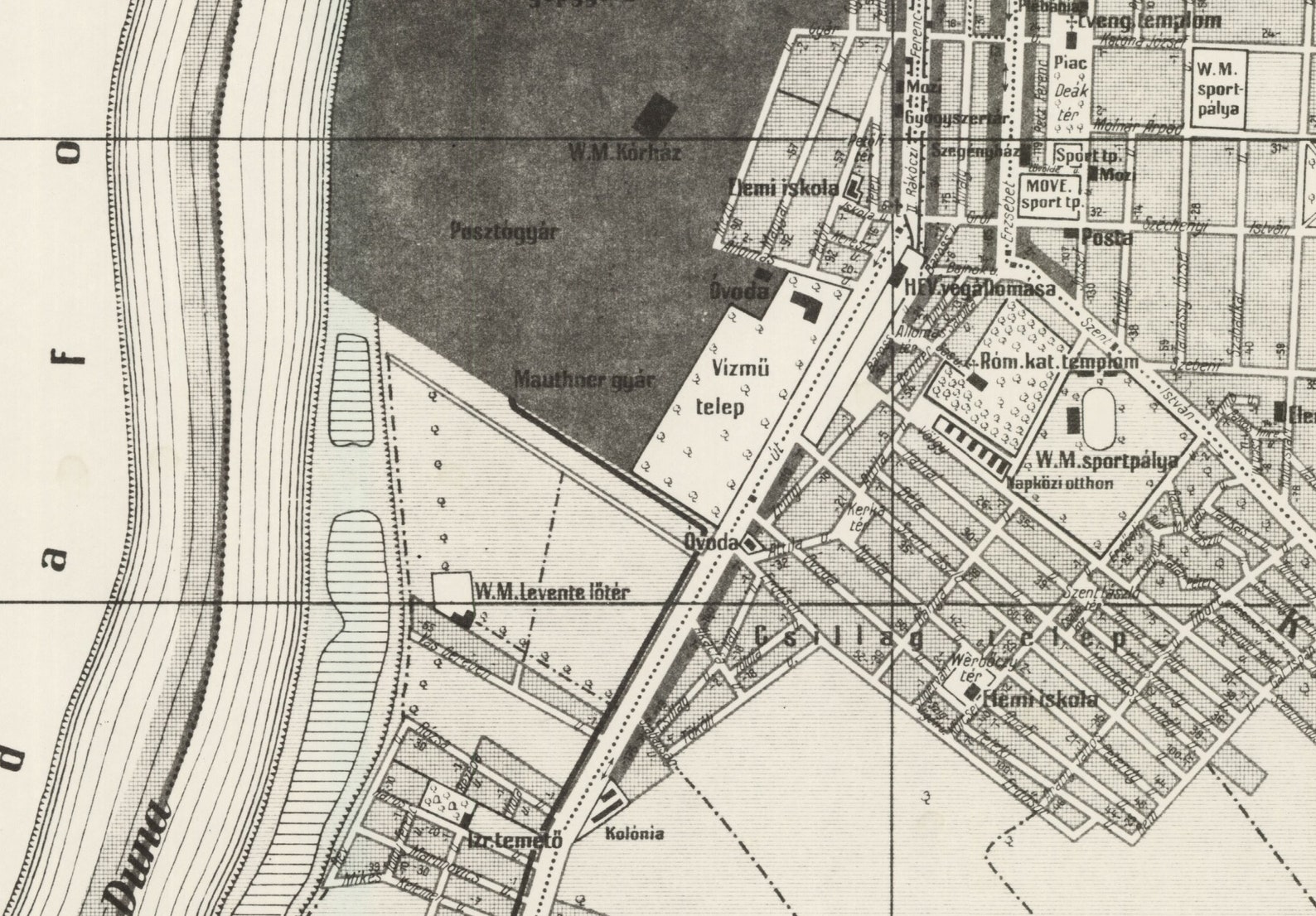 Csepel Map, Budapest Map, Budapest Print, Budapest Poster, Budapest ...