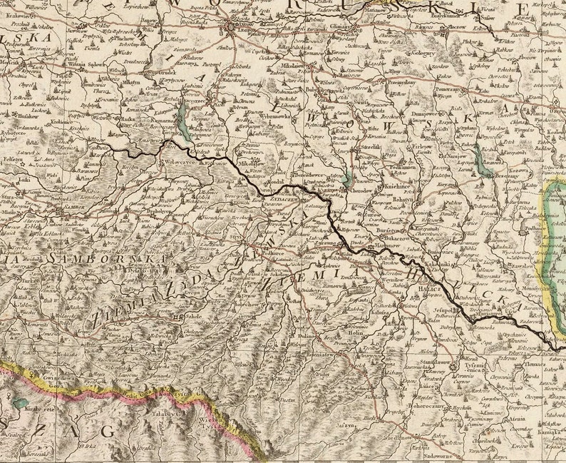 The Voivodship of Ruthenia, Parts of the Voivodships of Cracow, of ...