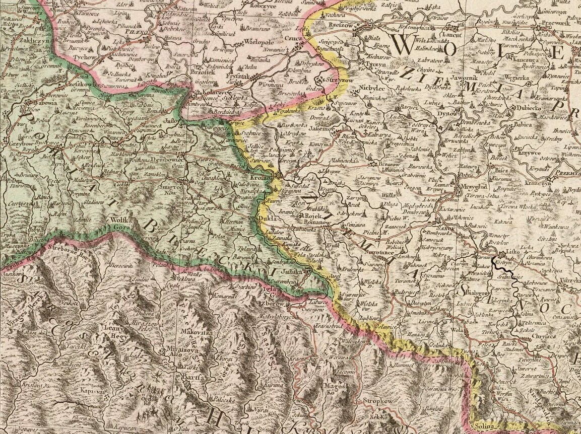 The Voivodship of Ruthenia, Parts of the Voivodships of Cracow, of ...