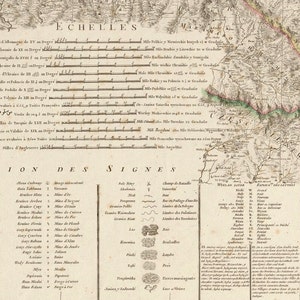 Map of the Borders of Poland and Transylvania, Southern Part of Halych ...