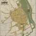 Jelgava Map, Retro Jelgava Plan, Old Map of Jelgava, Vintage Latvia Map ...