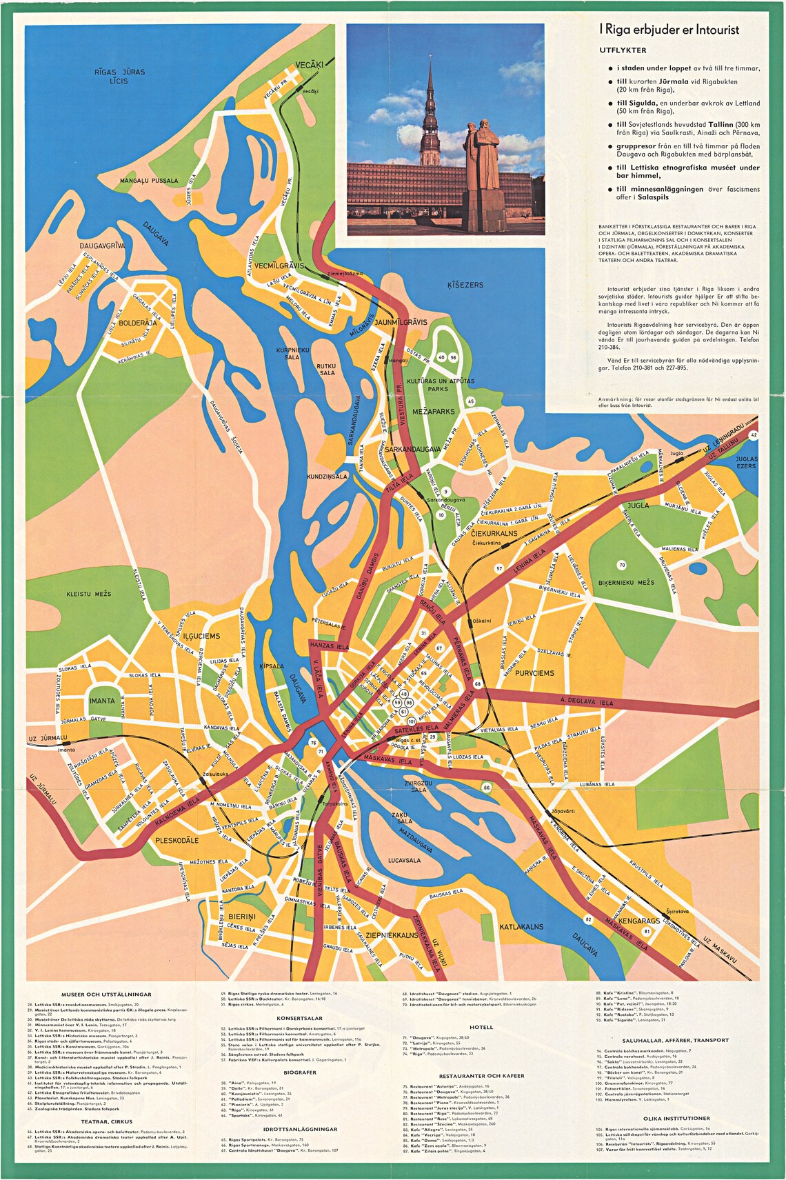 Riga Map, Retro Riga Plan, Old Map of Riga, Vintage Latvia Map, Latvia ...