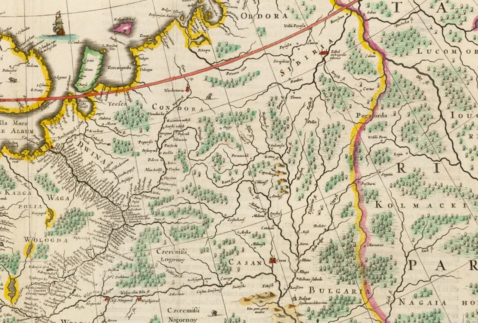 Old Map of Russia, Russia Map, Old Russia Map, Map of Russia, Vintage ...