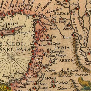 Arabia and East Indies Map, Old World Map, Digital Old World Map ...