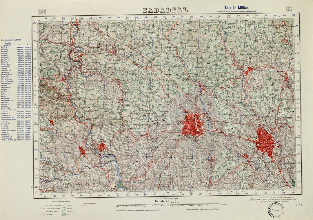 Mapa de Sabadell, Mapa de Sabadell, Plano de Sabadell, Mapa de la ...