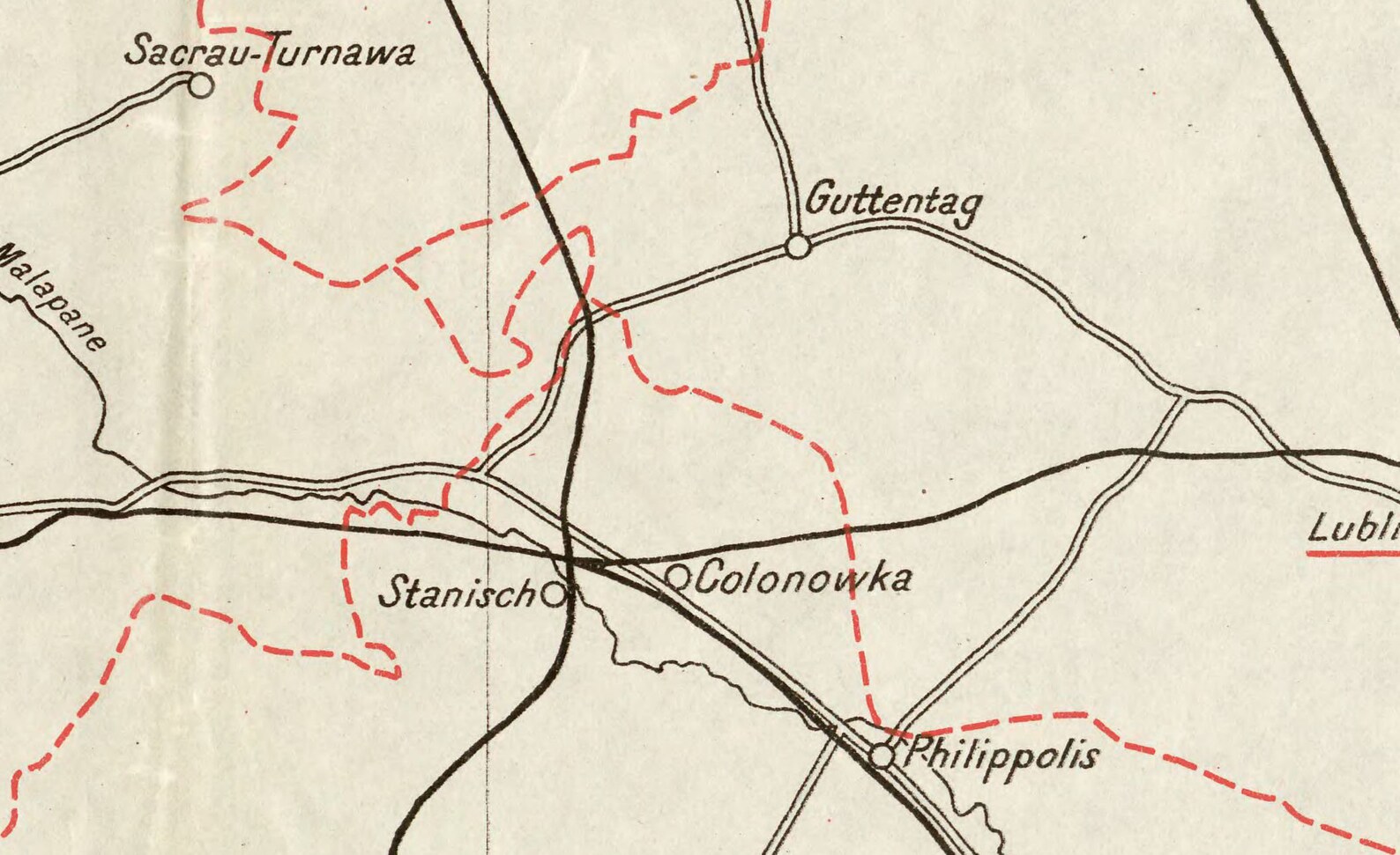 Silesia Map, Map of Silesia, Old Silesia Map, Retro Silesia Map, Map of ...