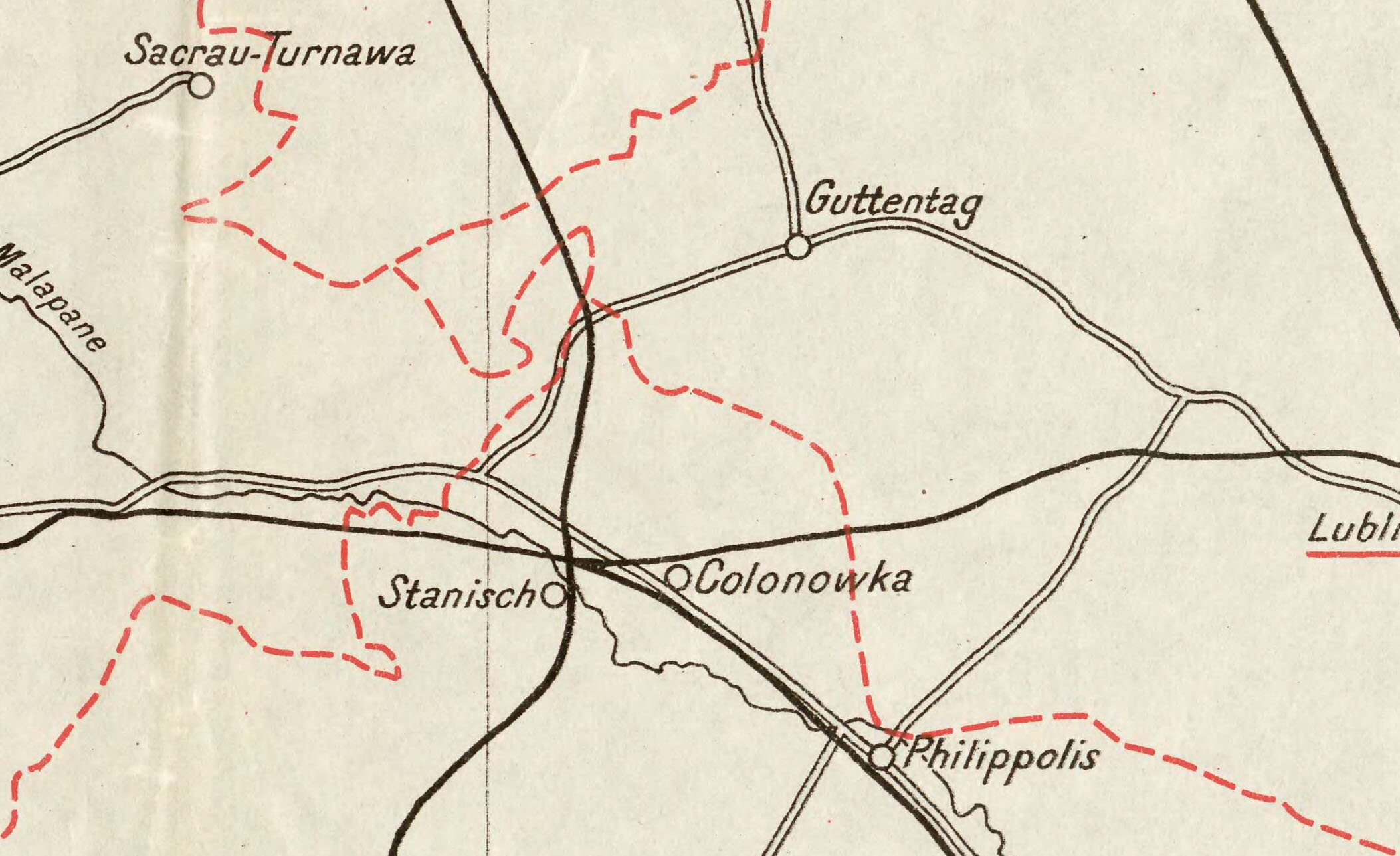 Silesia Map, Map of Silesia, Old Silesia Map, Retro Silesia Map, Map of ...